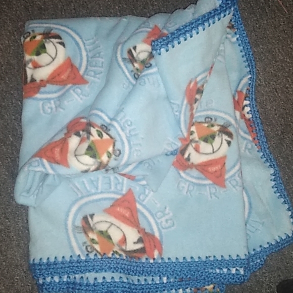 home-made | Bedding | Tony The Kelloggs Tiger Blanket | Poshmark